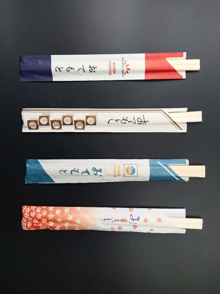 Standard Spoon Wooden Disposable Chopsticks - Eco-friendly