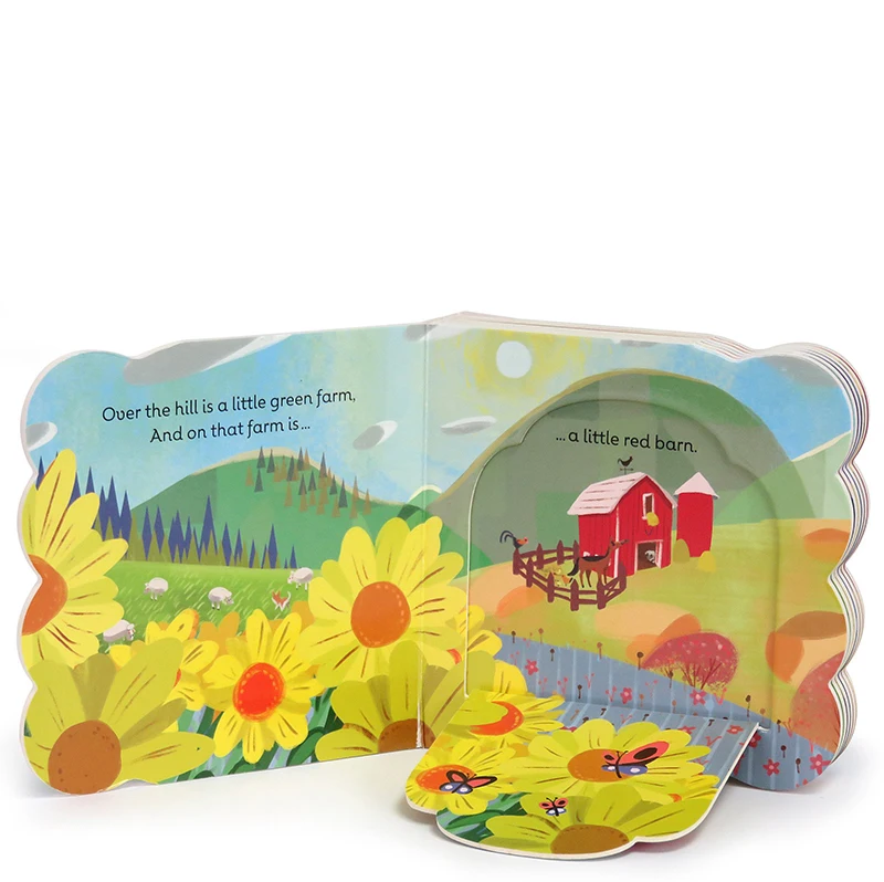English Learning Cardboard Kids Reading Kids Children Story Board Book ...
