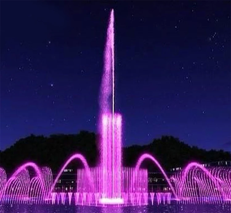 Outdoor Interactive Voice Sound Controlled Shout Yelling Fountain
