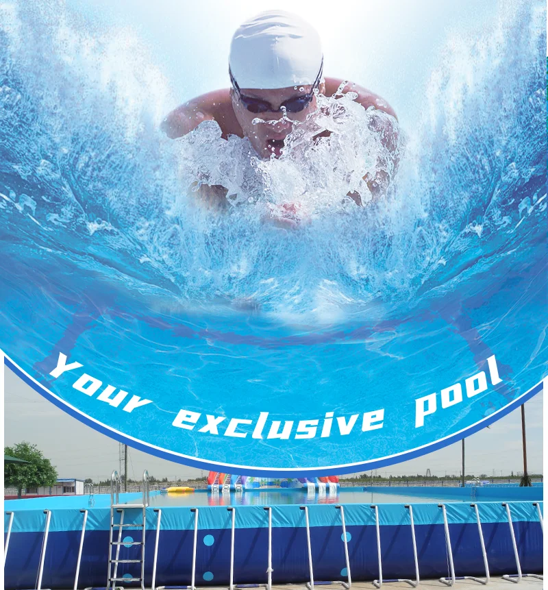 Outdoor Water Sports Pool - Inflatable Ova Shape MH-3