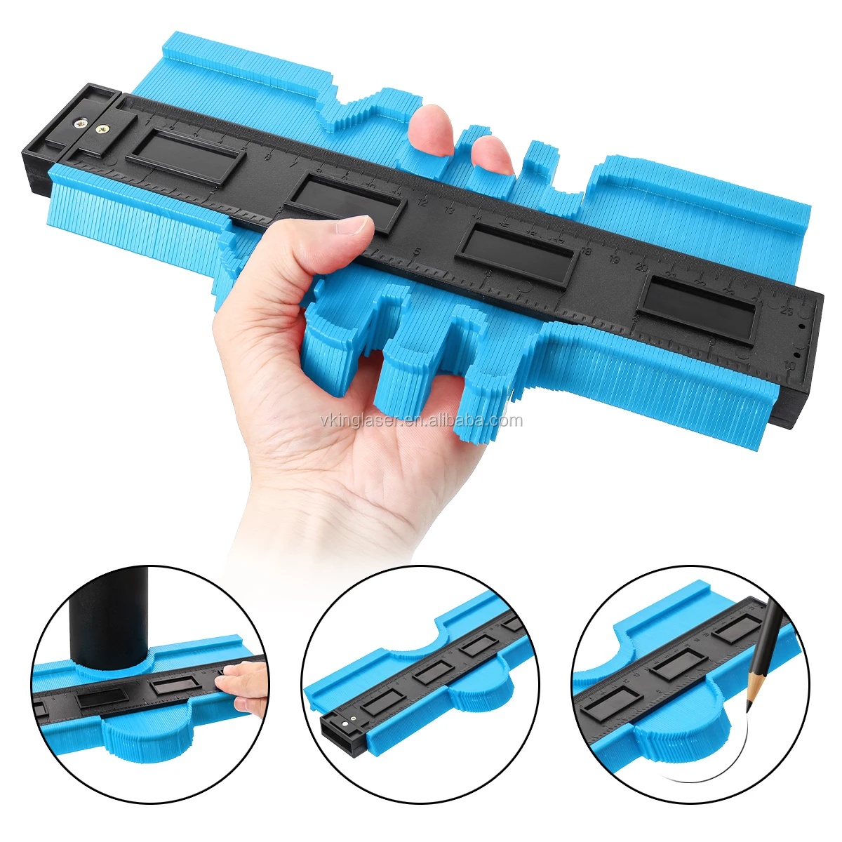 Irregular Contour Meter - Curved Ruler Plastic Instrument