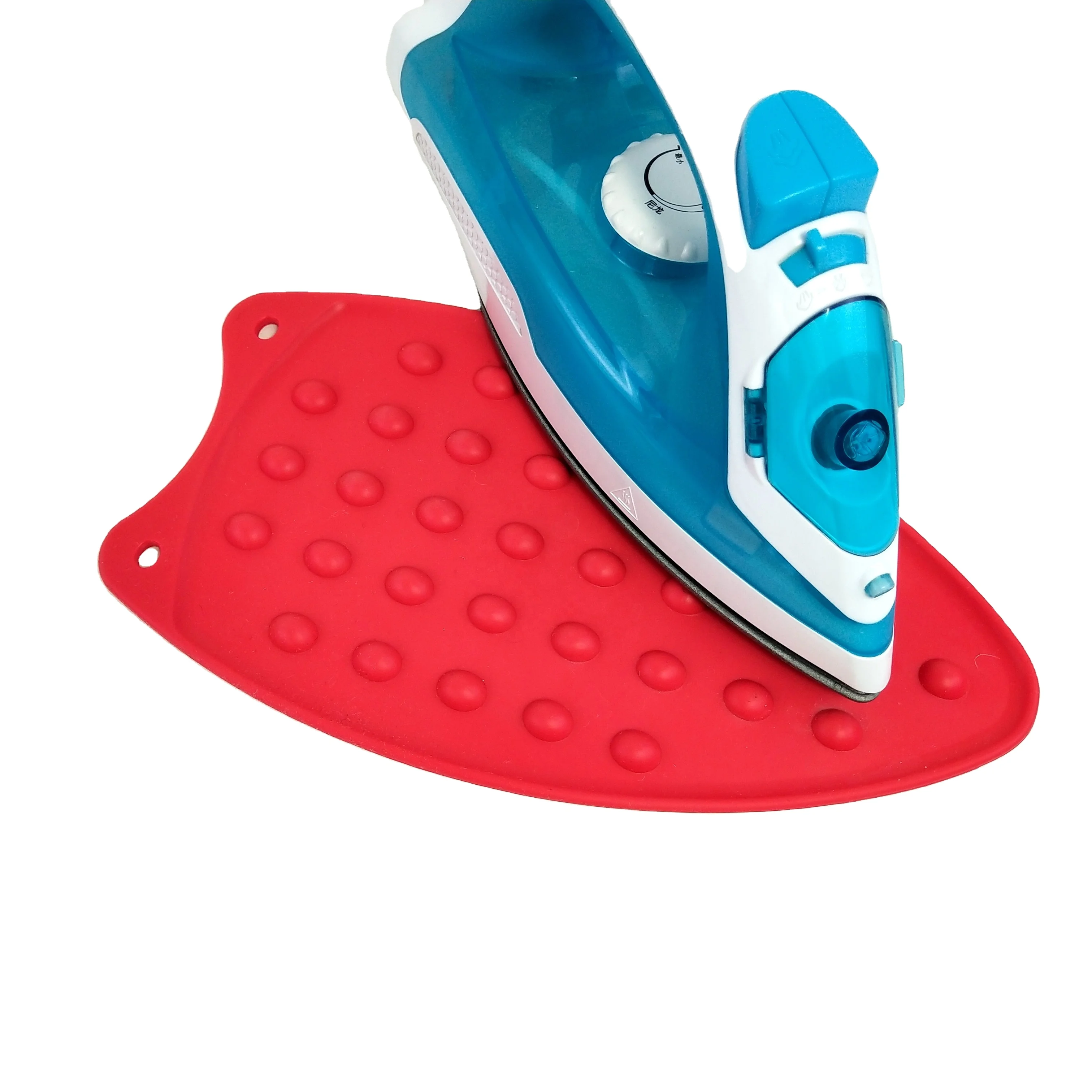 Heat-resistant Silicone Iron Rest Pad For Ironing Board Steam Compact ...