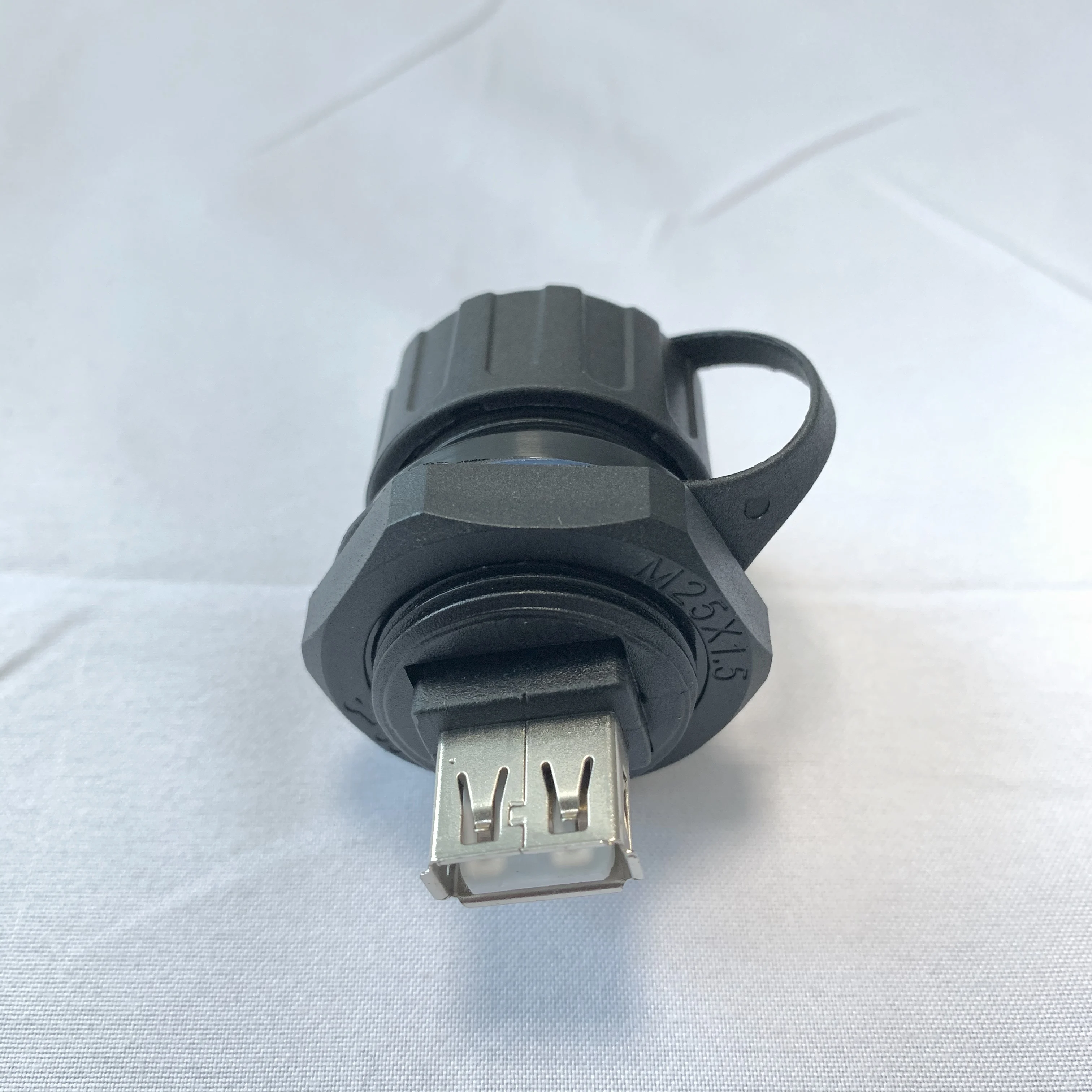 Micro Waterproof Coupler Ip67 Usb Connectors Female Panel Usb 2.0 ...