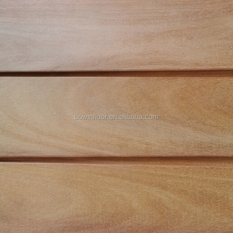 Uniform Golden Tone Garapa Hardwood Siding - Durable & Stylish