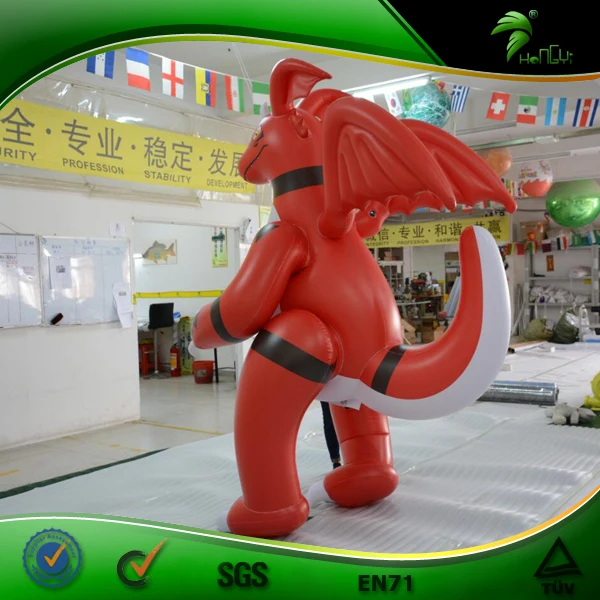 Inflatable Dragon Suit - Squeaky Guilmon Costume by Hongyi