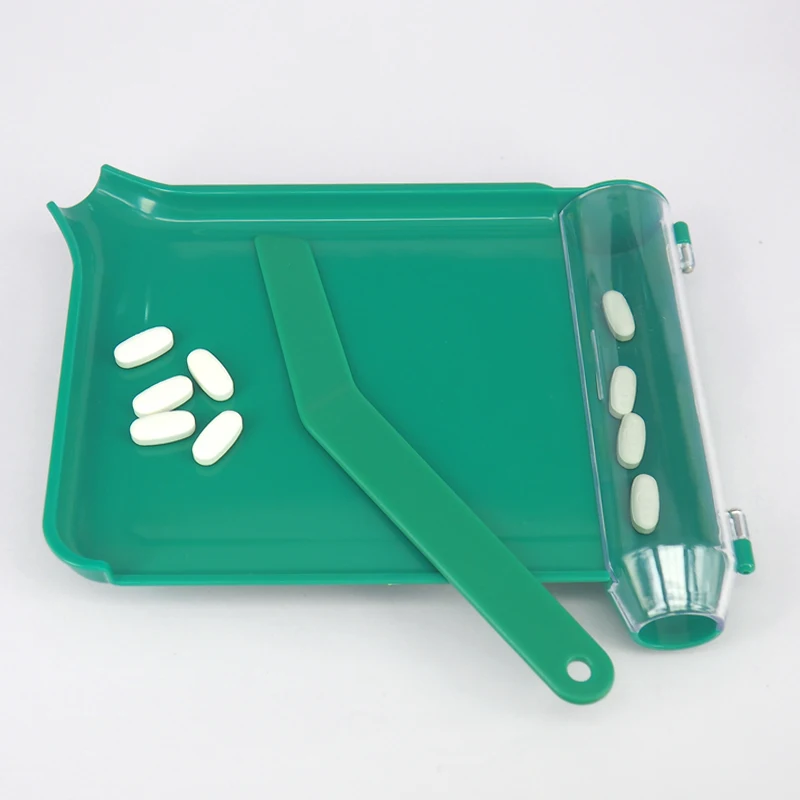 Medical Abs Plastic Pill Counting Tray With Left-handed Spatula - Buy ...