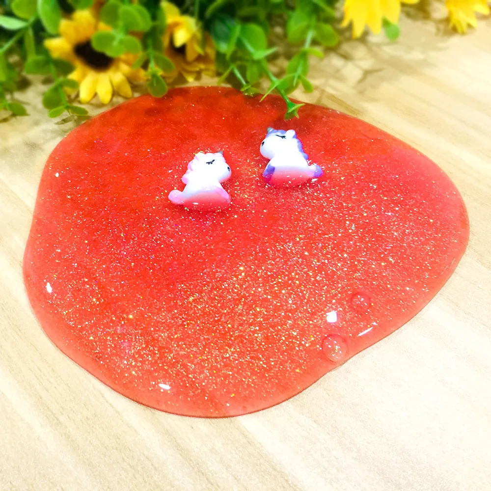 China Slime Manufacturer Custom Non-sticky Diy Crystal Slime Kit For ...