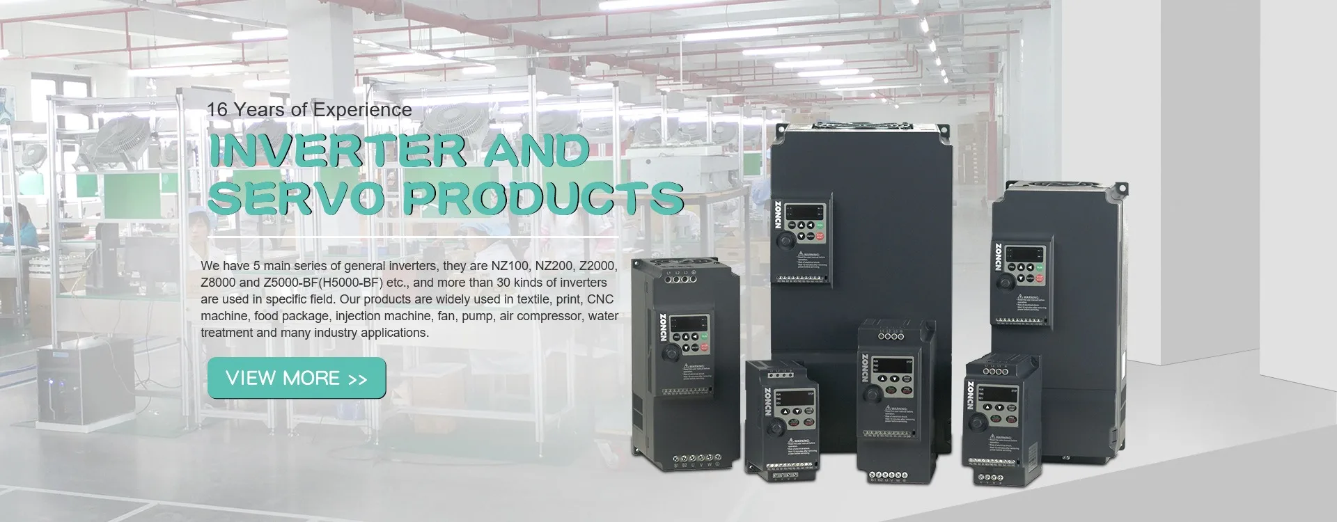 Wuhu Zoncn Automation Equipment Co., Ltd. - Inverter, Servo