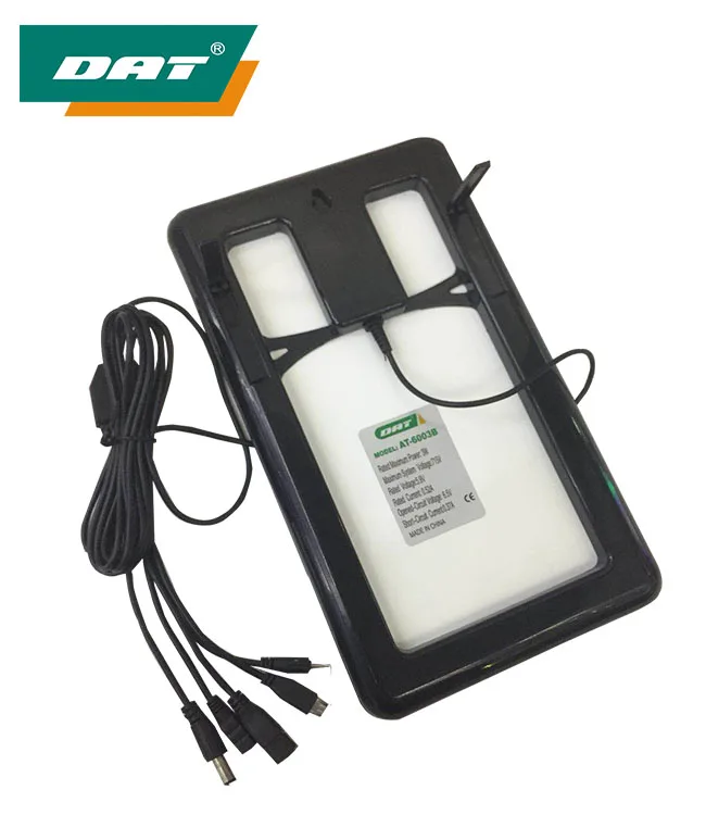 AT-6003B DAT Outdoor Use Solar Panel 6v3w for Mobile Charging