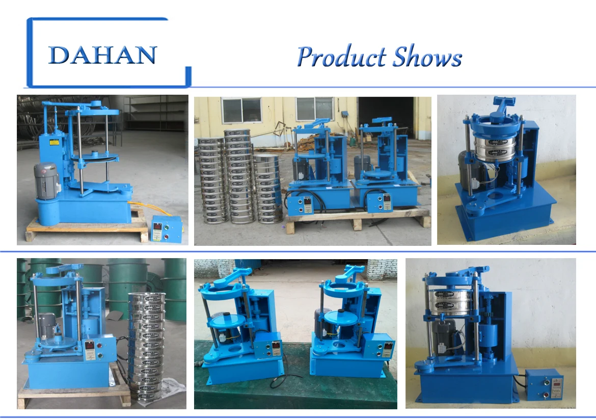 Dahan Coal Granulometric Analysis Centrifuge - Vibrating Sieve Machine