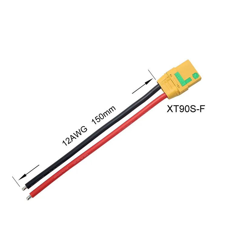 Amass Female Xt90 Connector High Current Xt90h Plug Xt90s Male Cable ...