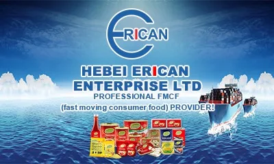 Hebei Erican Enterprise Ltd - Tomato Paste, Sweet Corn