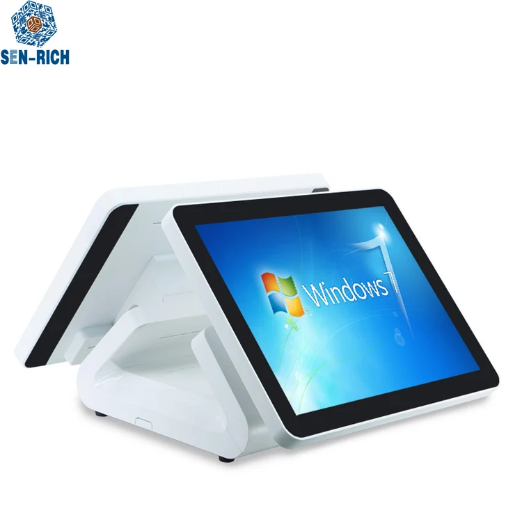 Portable Pos Terminal/tablet Pos Windows 7 With Thermal Printer And 1d ...