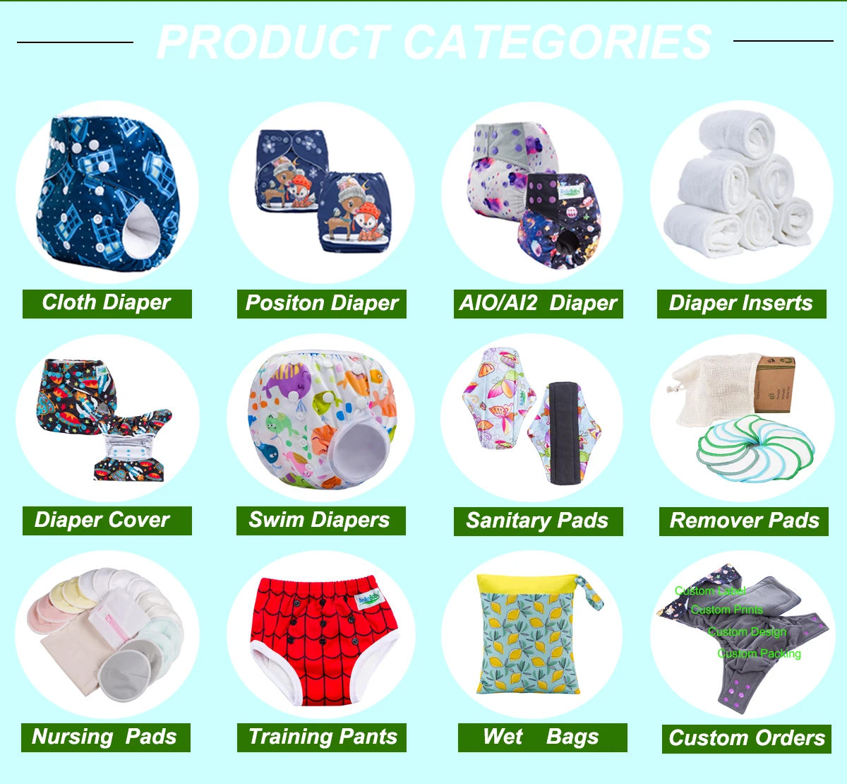 Shanghai Chuangsi Trade Co., Ltd. - Nursing Pads, Baby Diapers
