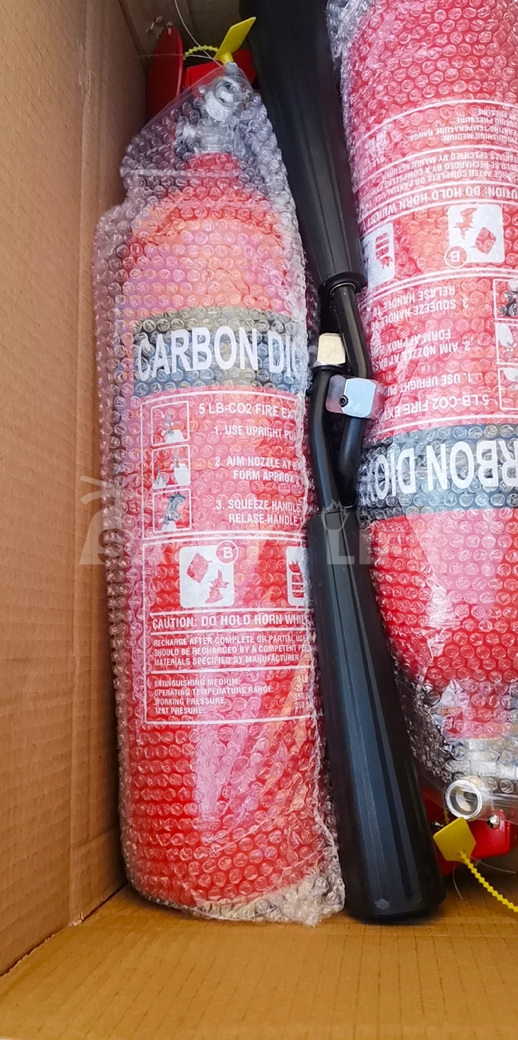 SAFETY LIFE ISO 9kg CO2 Fire Extinguisher - Reliable Firefighting