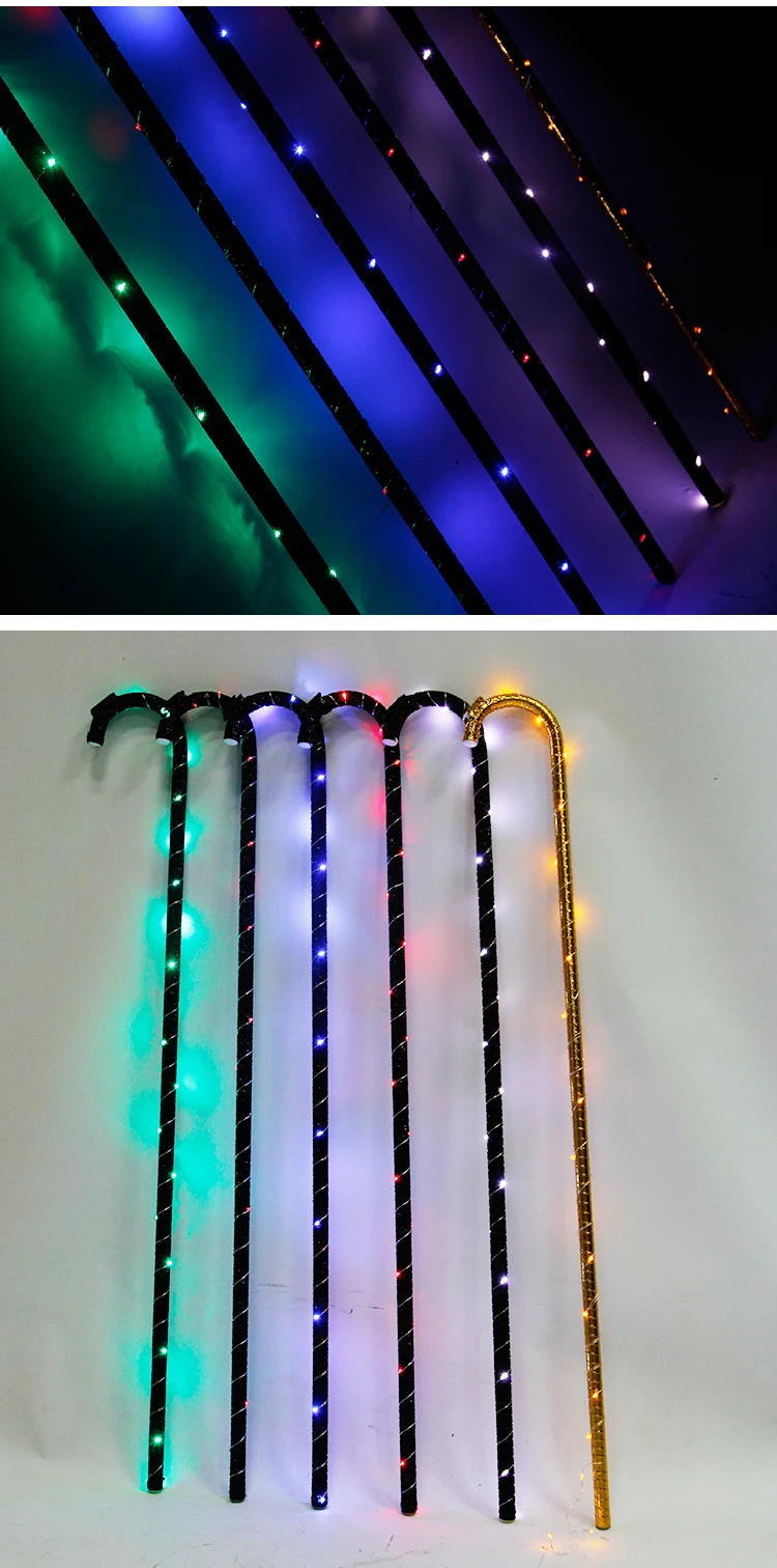 Belly Dancing LED Cane - Extraordinary Stage Light Crutch