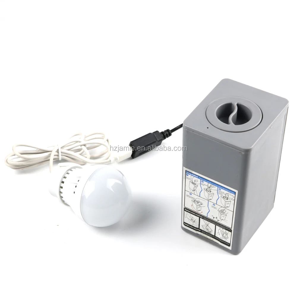 Creative Activated By Water Led Emergency Lamp Salt Water Lamp - Buy ...