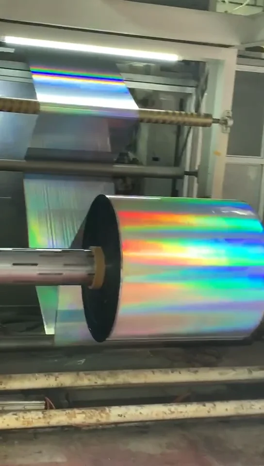 Hologram Hot Stamping Roll Stamp Holographic Foil For Paper Plastic ...