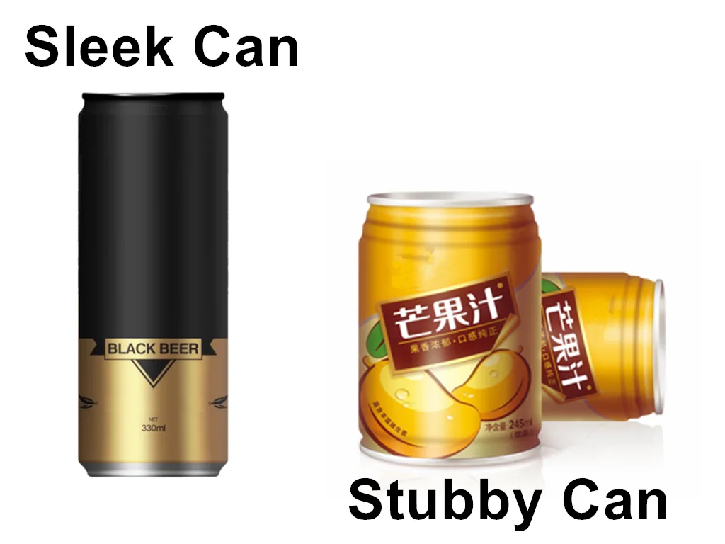 Aluminum Cans - Perfect for Beer and Other Beverages