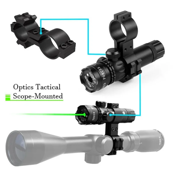 Tactical Hunting Shooting Ar15 Rifle Adjustable Switch Laser Bore Sight ...