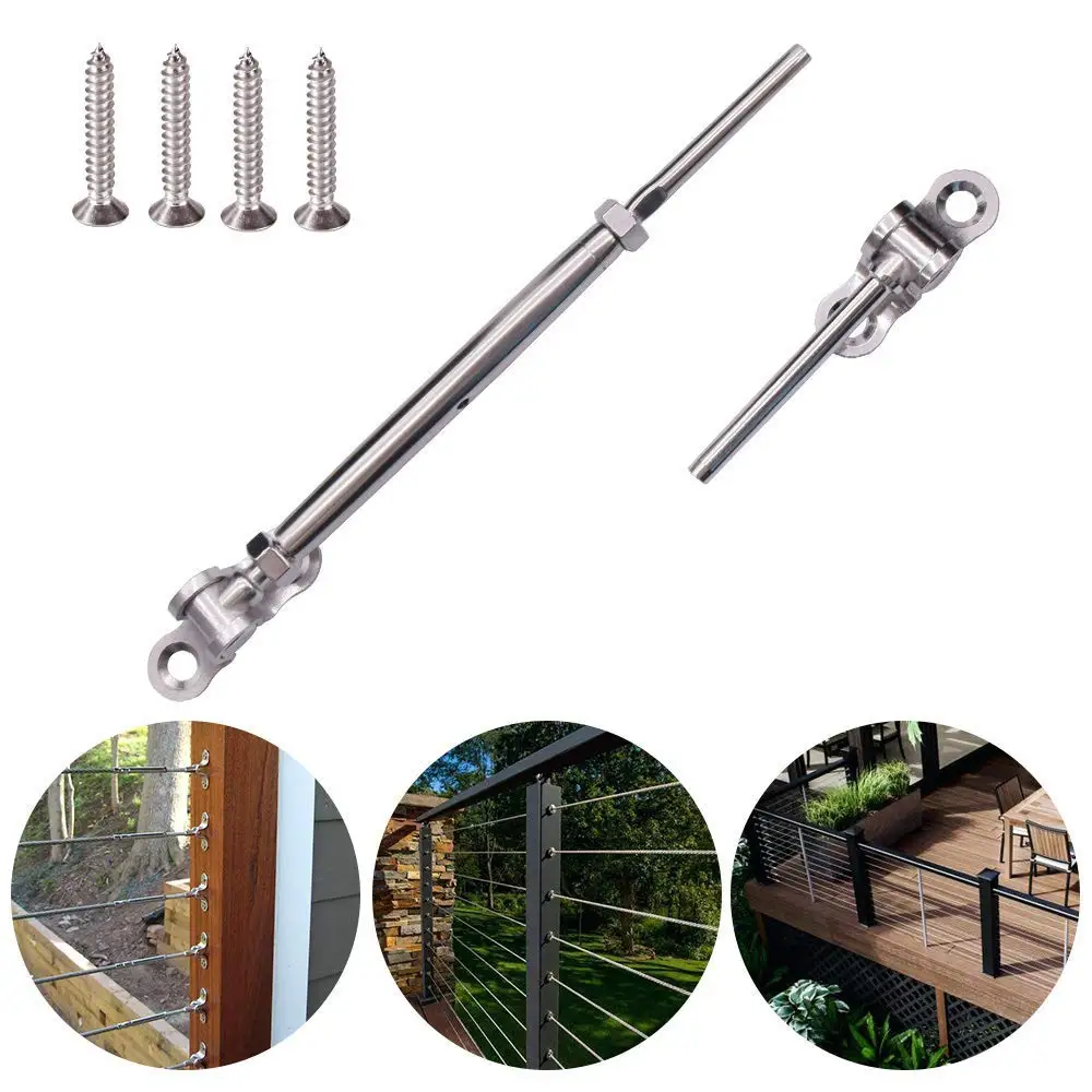 Stainless Steel Cable Railing Accessories for Deck Railing