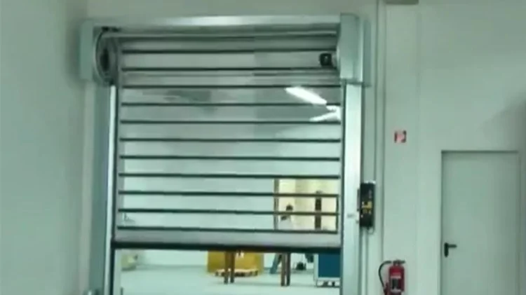 Industrial Metal Rapid Roll Door/fast Automatic Rolling Shutter Door ...