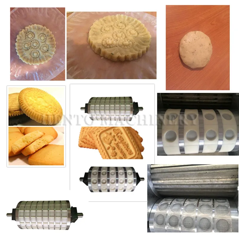Easy Operation Commercial Cookie Press Machines / Biscuits Machine ...