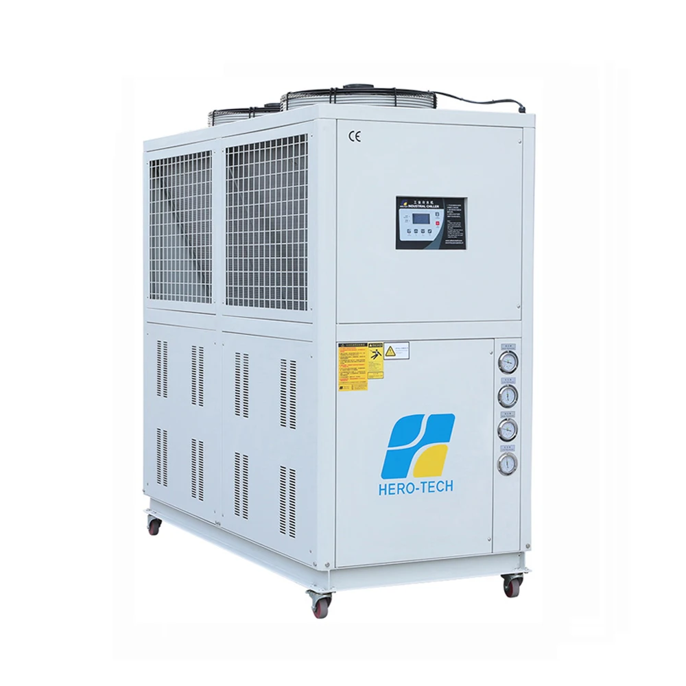 15hp Air Cooled Industrial Glycol Water Chiller Unit For Sub Zero ...