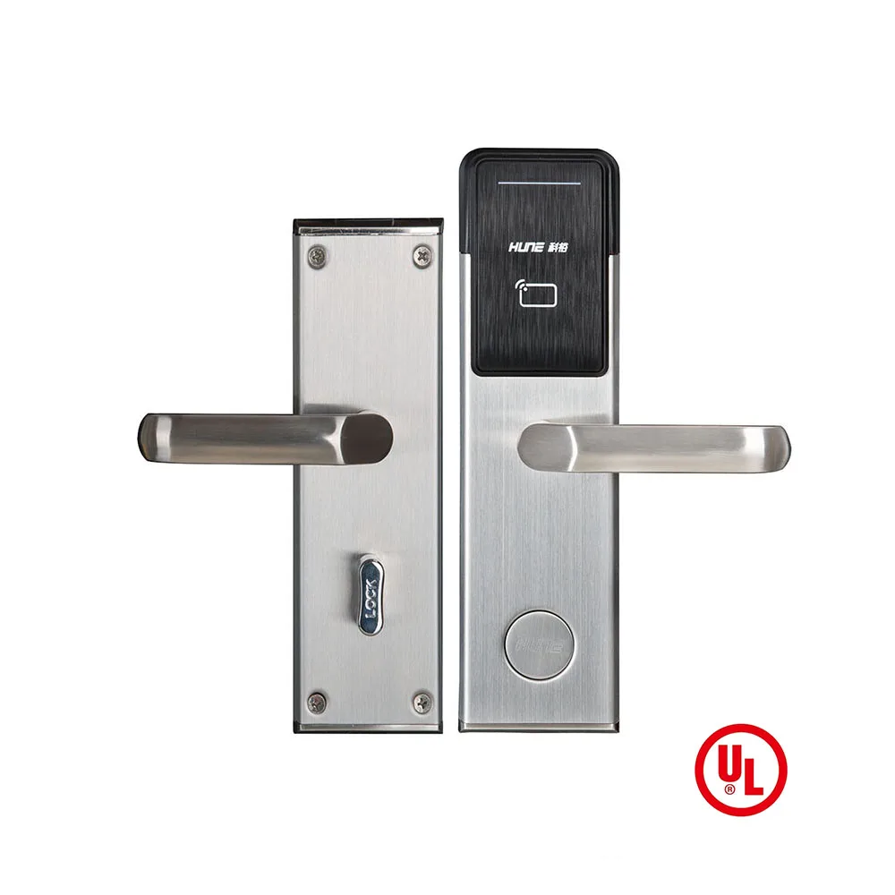 Stainless Steel Ul Smart Door Lock Hotel Door Lock System Keyless Entry ...