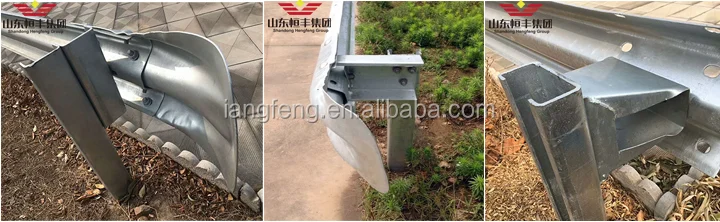 Highway Guardrail End Terminal Fish Tail,Flared Terminal Section ...