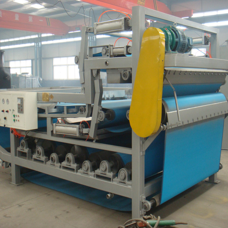 Belt Type Filter Press Sludge Dewatering Machine with Factory Price