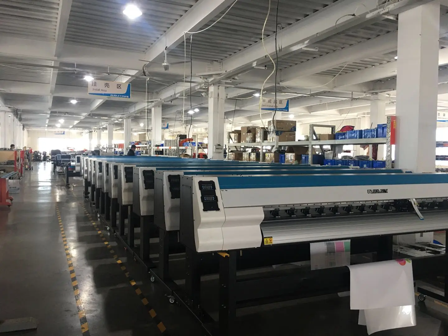 Audley Cheap Digital Large Format Direct Sublimation Inkjet Printer ...