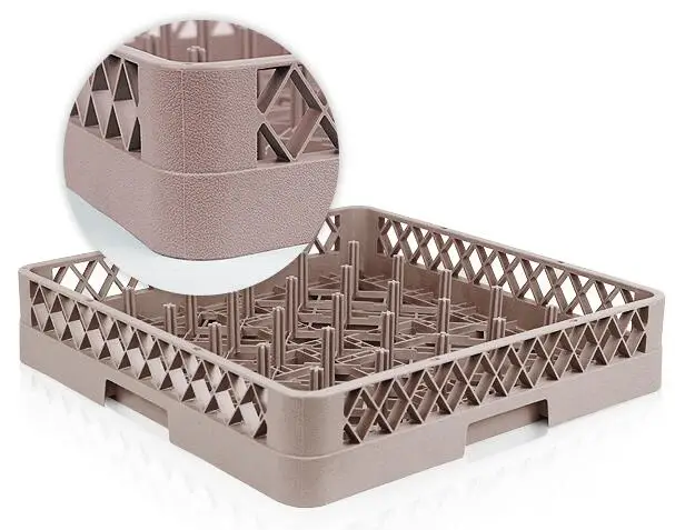 Commercial Full Compartment Plastic Kitchen Wine Glass Rack for ...