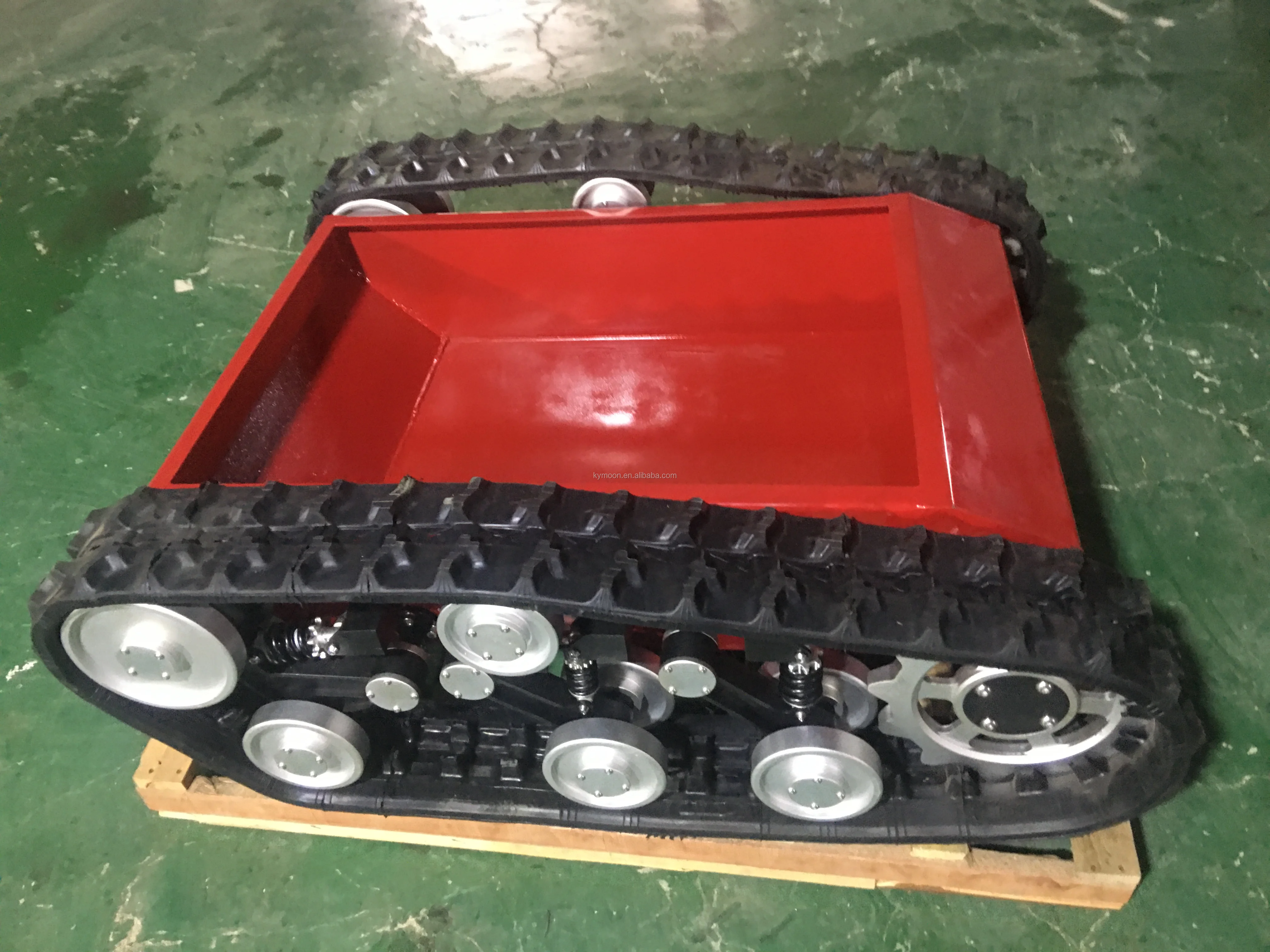 Undercarriage Chassis Rubber Tracked Platform - Durable & Versatile