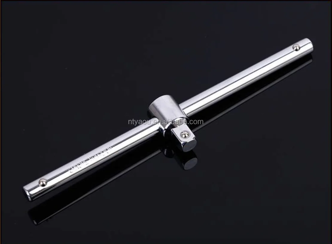 Sliding T-Handle Socket Breaker Bar Ratchet Wrench - Durable & Versatile