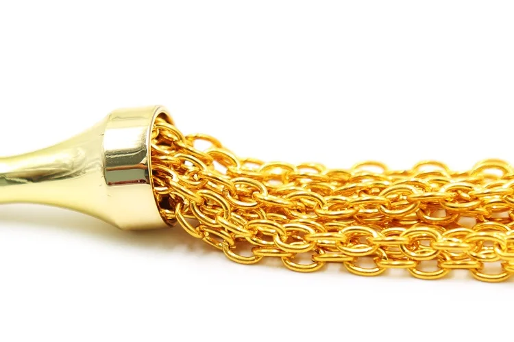 SM Feather Tickler Gold Chain Tease Tickler Crop for Adult Sex Play ...