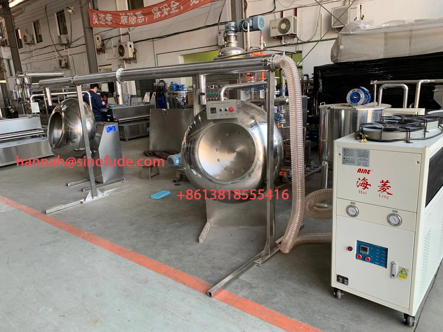1000mm Sugar Coating Pan - Versatile Chocolate Coating Machine