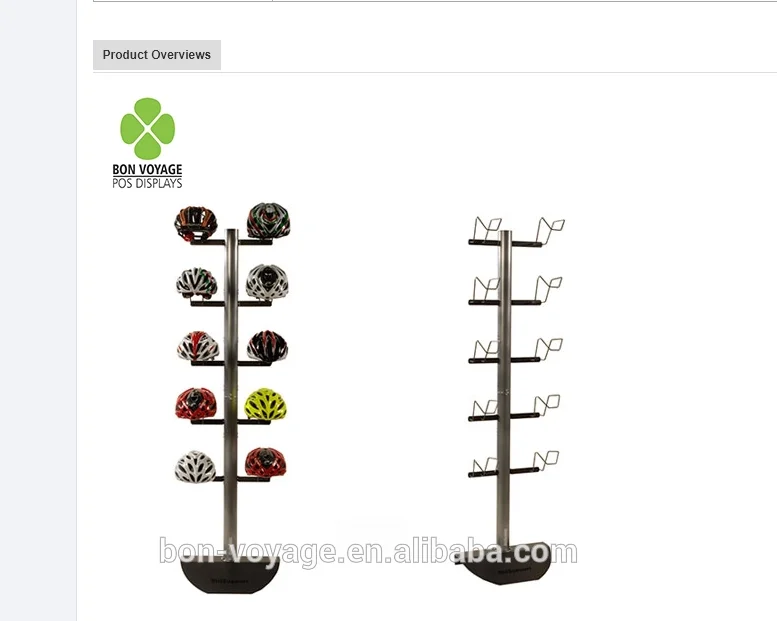 Motorcycle Helmet Display Rack - Safe & Stylish Solution
