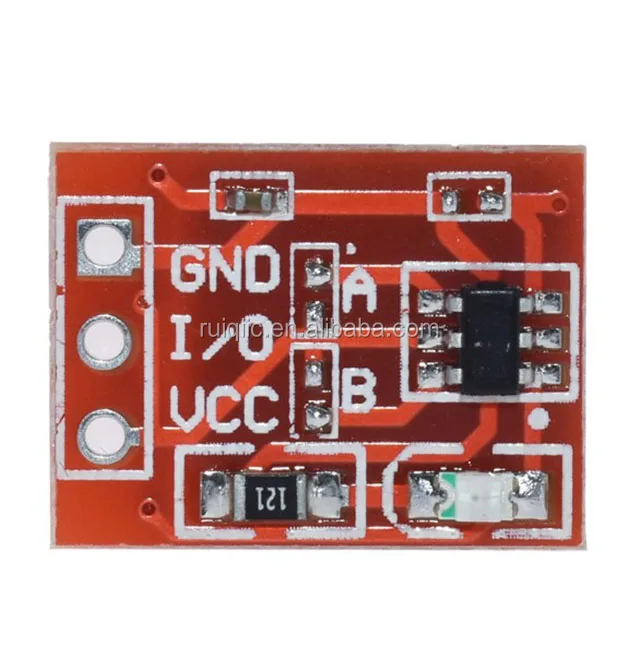 TTP223 Touch Button Module - Self-Locking Inching Capacitive