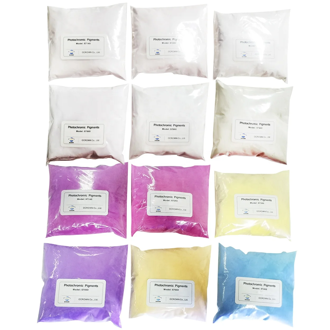 Ocrown Color Changing Photochromic Pigment Powder Uv Light Photochromic ...
