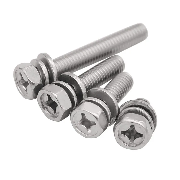 GB9074 Cross Recessed Hexagon Head Bolts - Durable & Versatile