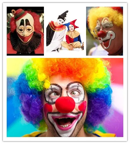 White Clown Face Grease Paint Halloween Clown Face Paint 30g Oil Based ...