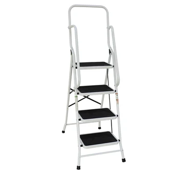 Amazon New 4 Step Safety Ladder With Side Safety Rails - Buy Folding ...