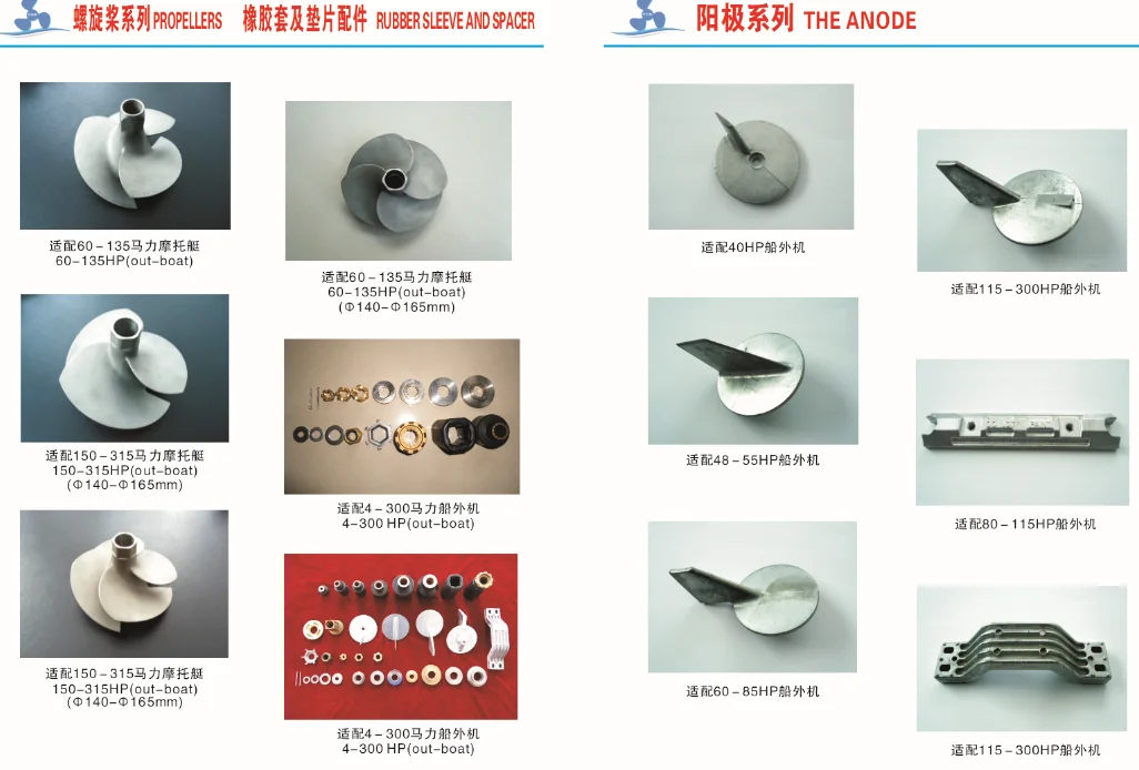 D1160 XP 750 X 4 Blade X Dar .55% Bronze Marine Propeller