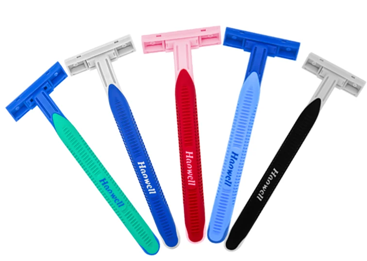 Disposable Razor Twin 2 Blade Shaving Razor With Lubricant Strip ...