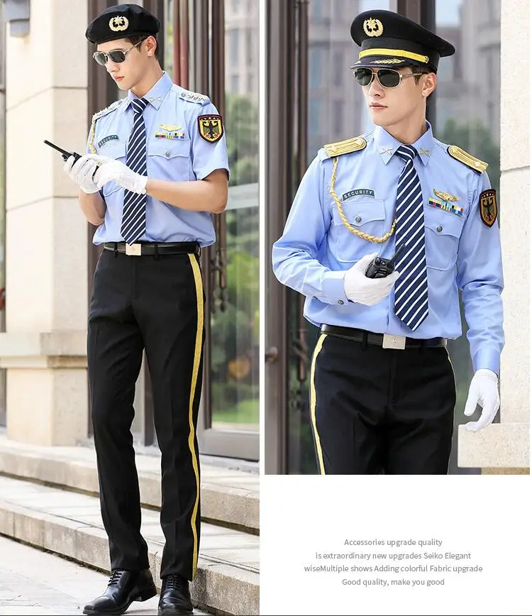 Hot Koop Beveiliging Jacket Guard Uniform Veiligheid Kleding Luchthaven ...