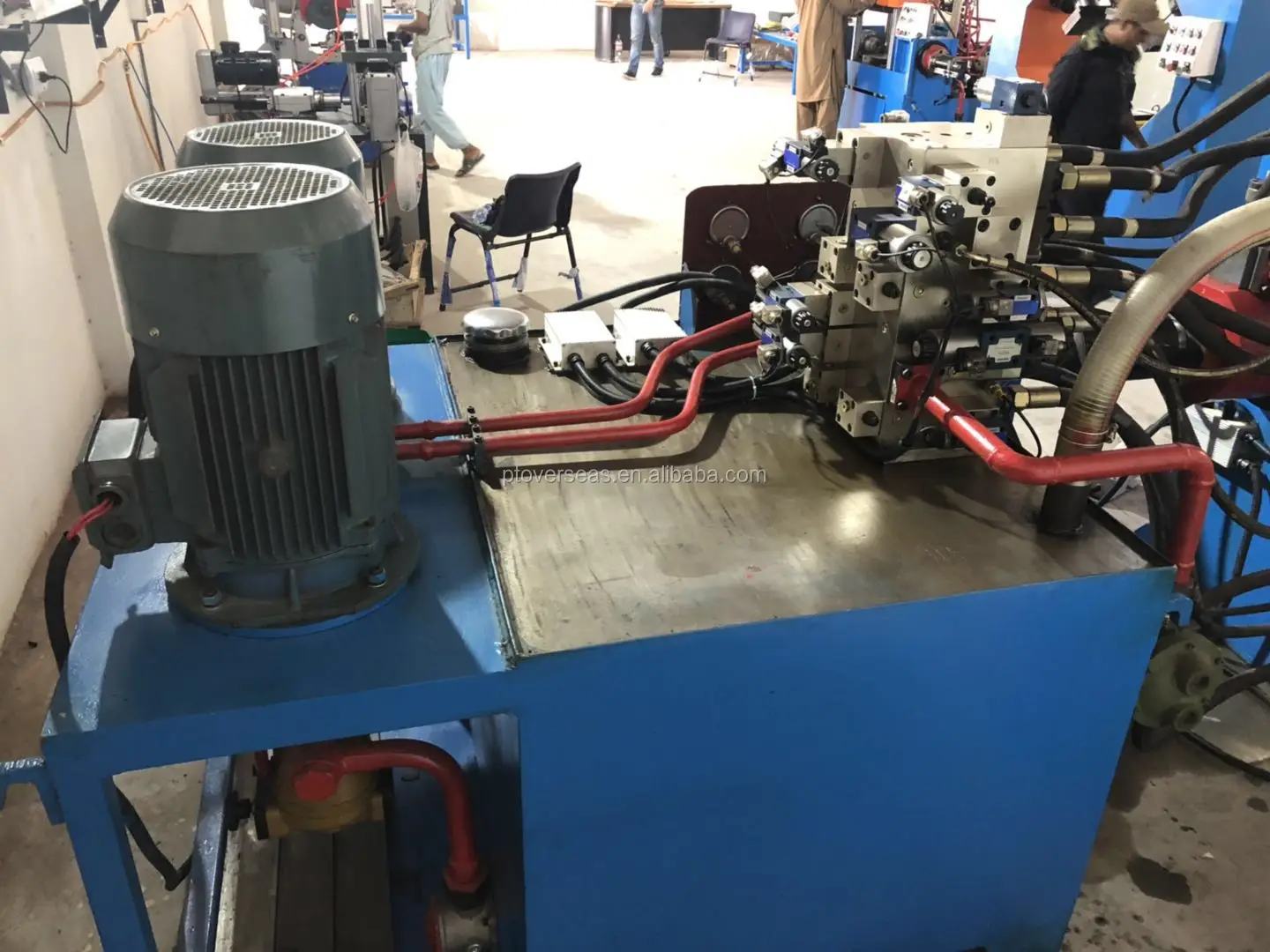 Hydraulic Copper Tee Cold Tube Fitting Forming Machine