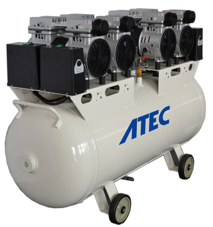 Central Pneumatic Air Compressor - Battery Powered & Mute