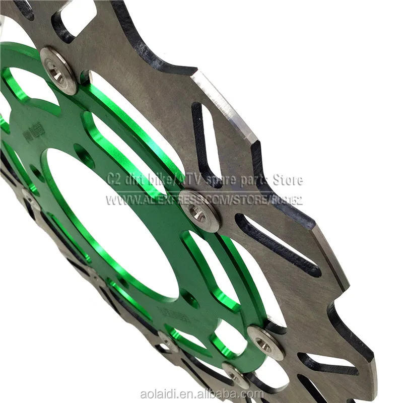 320mm Oversize Front Floating Brake Disc Rotor Plate Fit For Kawasaki ...