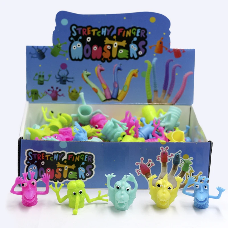 Little Mini Monster Finger Puppets Capsule Tpr Plastic Superstar Custom ...